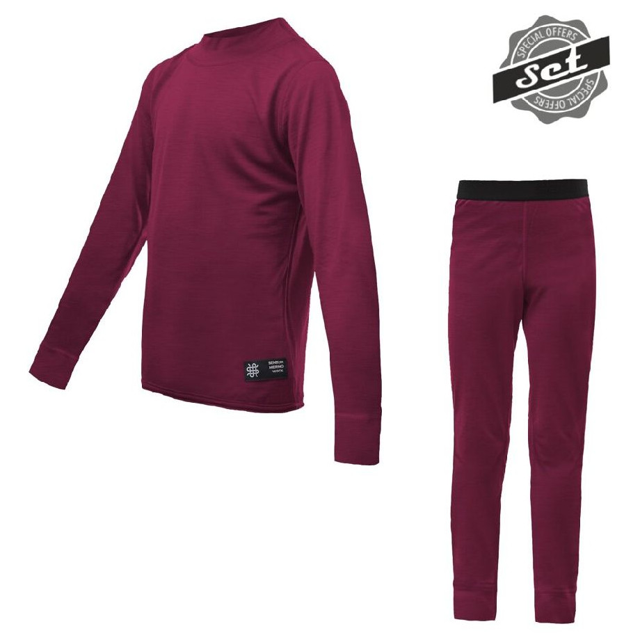 Intimo sportivo per bambini Sensor Merino Active Set | 4camping.it