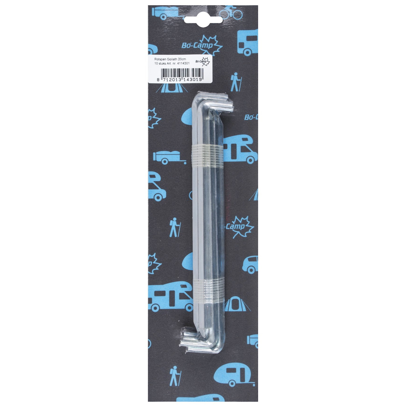 Picchetti da tenda Bo-Camp Goliath Tent peg 20 cm - 10 ks | 4camping.it