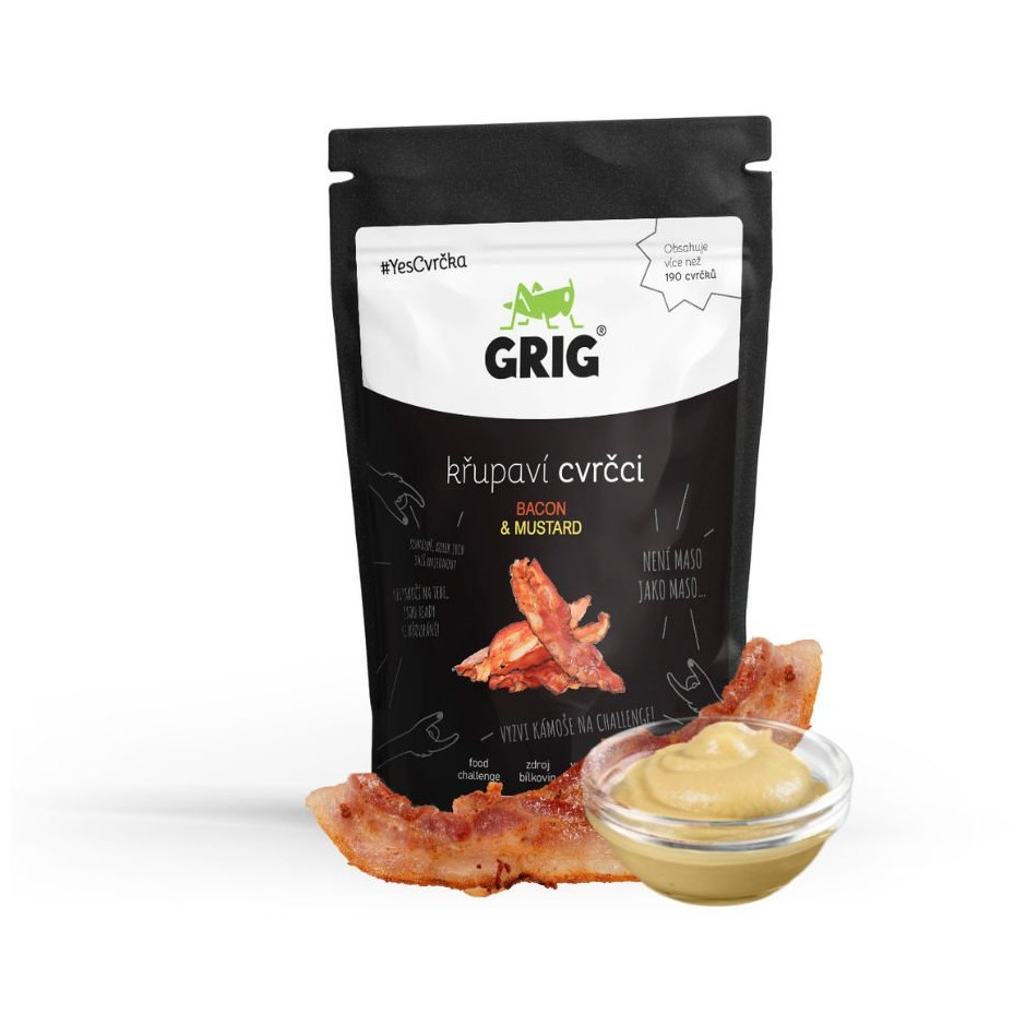 Grilli commestibili Grig Bacon & Mustard | 4camping.it