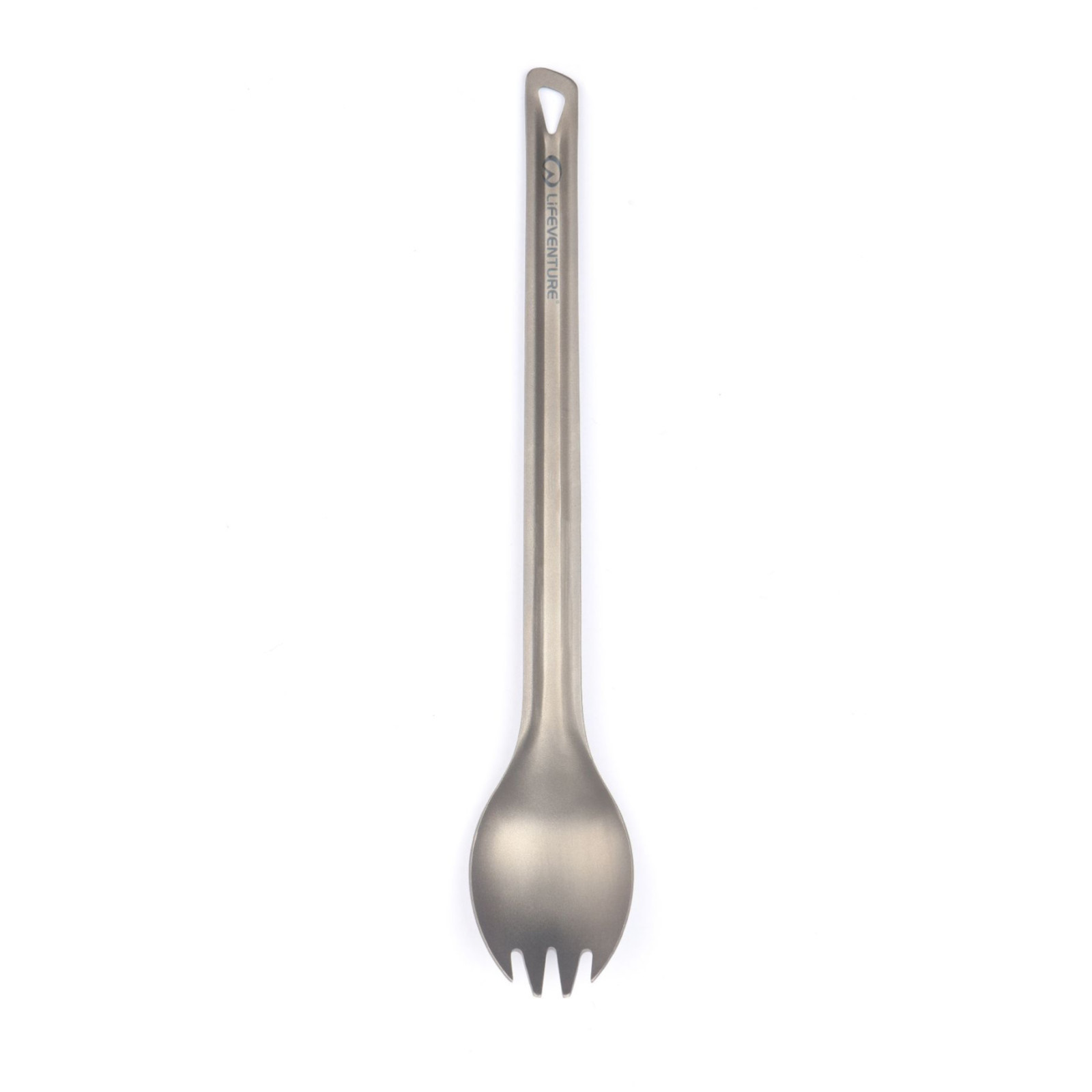 Forchetta LifeVenture Titanium Long-Handled Spork | 4camping.it